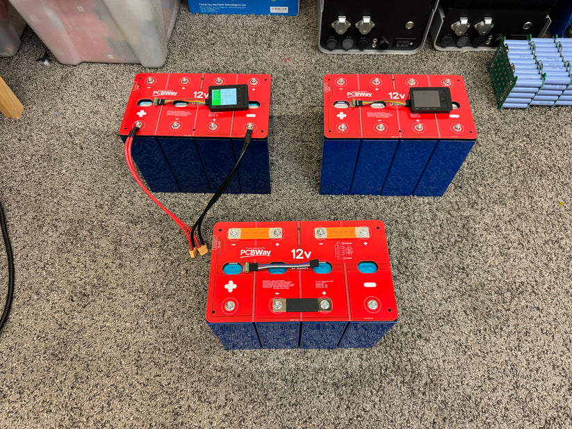 12v PCB Busbar for LiFePO4 cell for 280ah, 304ah, 314ah EVE, CATL, REP ...