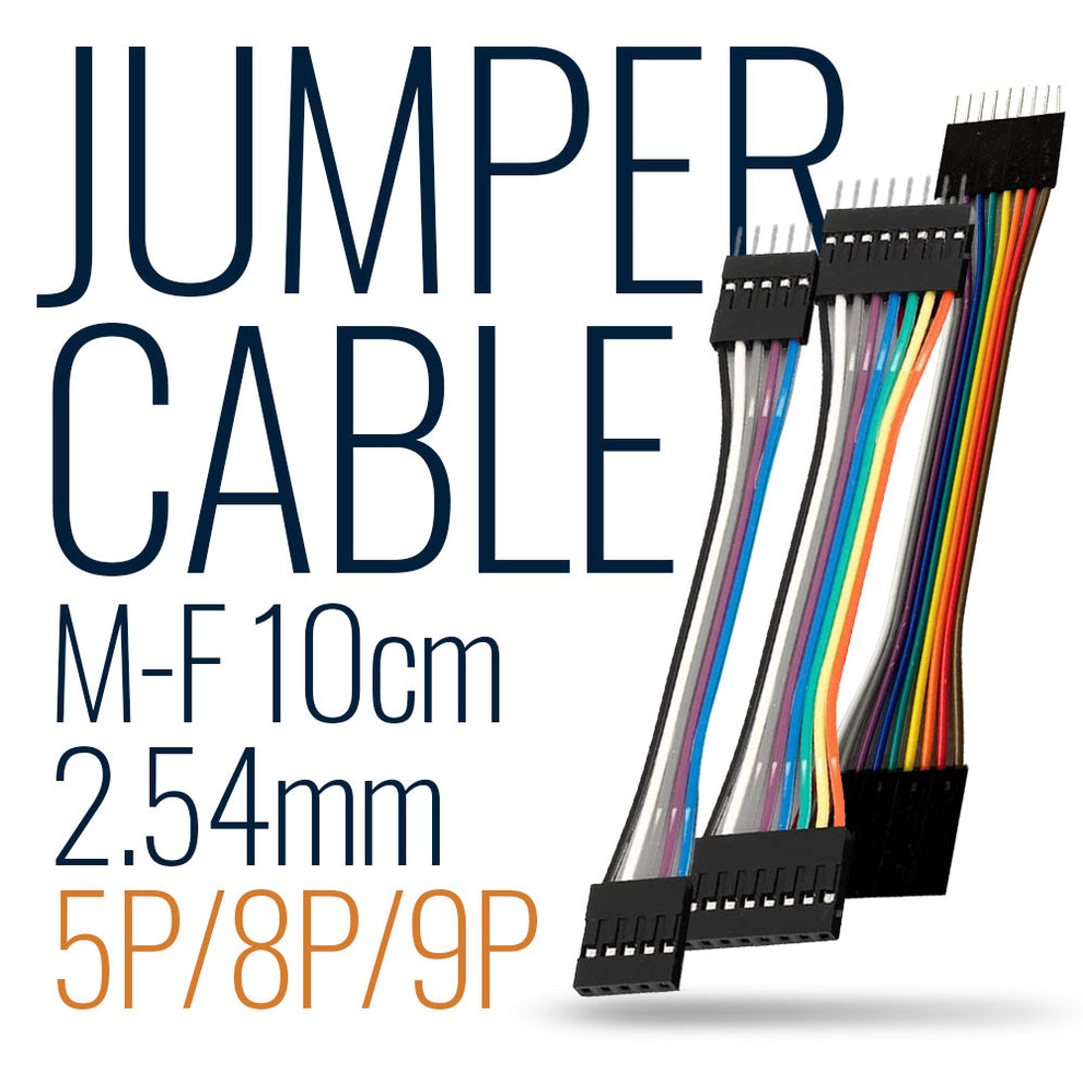 2.54MM Jumper Cable Connector Male to Female 8-Pin and 5-Pin Dupont ...