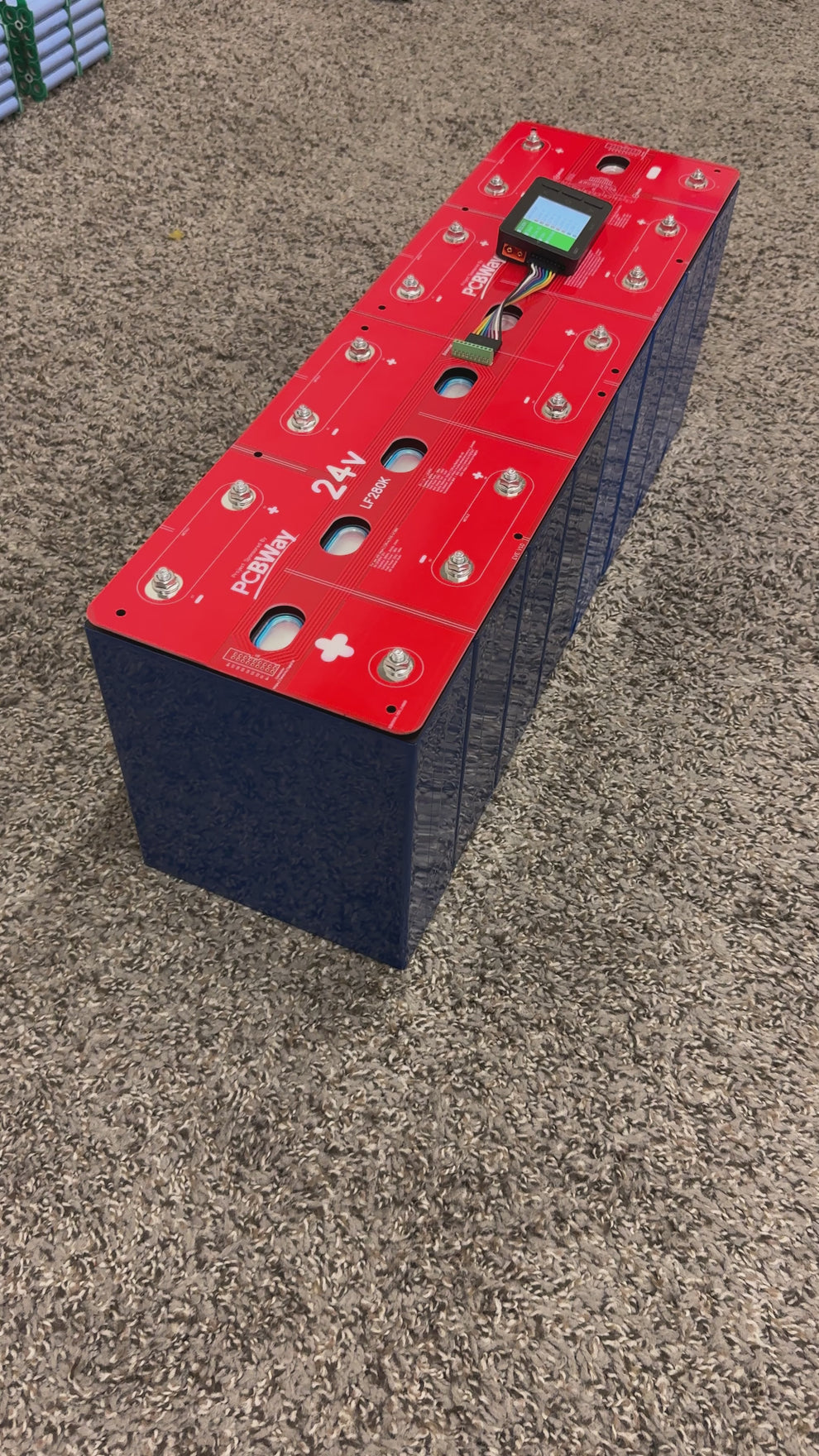 24v PCB Busbar for LiFePO4 cell for 280ah, 304ah, 314ah EVE, CATL, REP ...