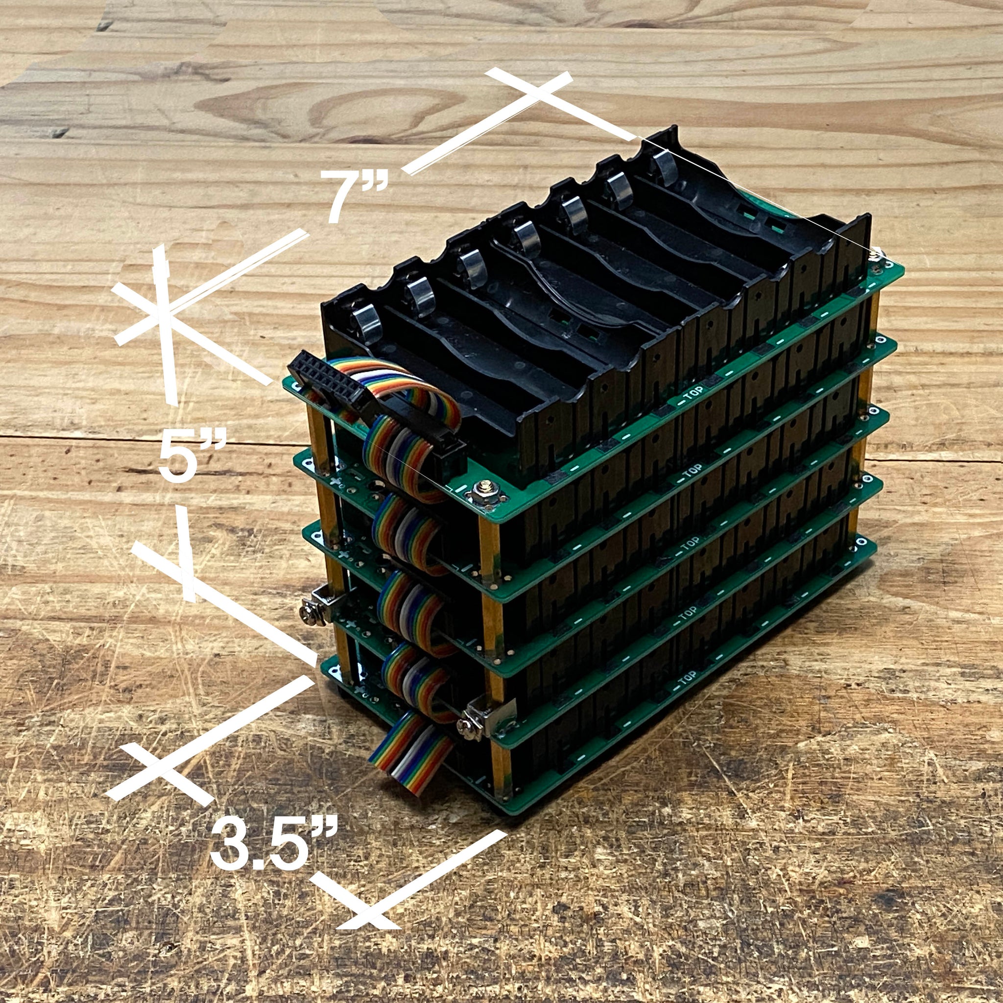 DIY 18650 Battery Module 5x Populated – JAG35