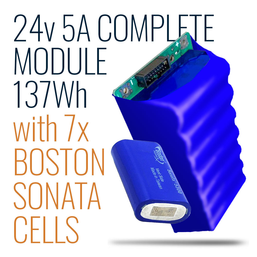 7s 24v Battery Modules w Unused Boston Sonata 5300 Cells | JAG35.com ...